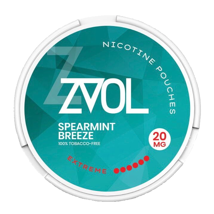 ZVOL Spearmint Breeze 20mg – Snus O`Clock