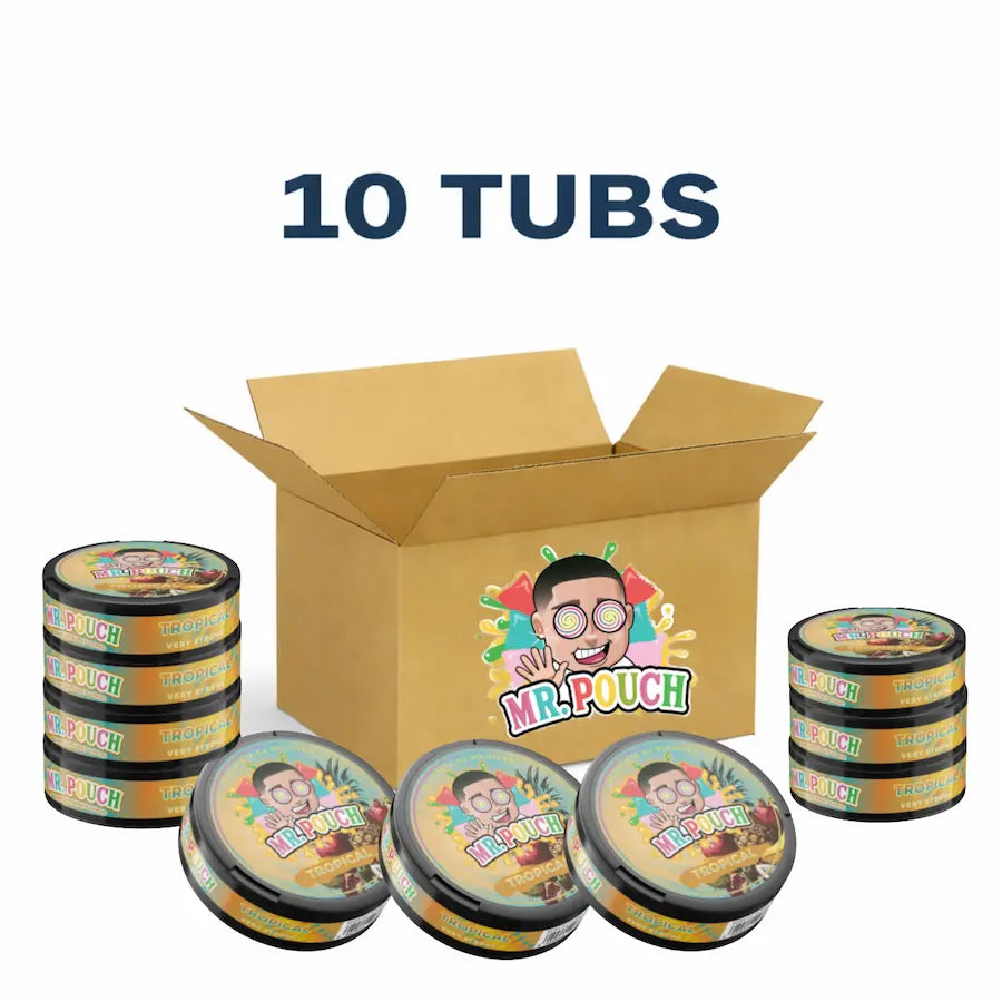 Bundle of 10: Mr.Pouch 20mg – Snus O`Clock