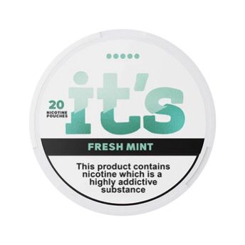 It’s Fresh Mint 20mg – Snus O`Clock